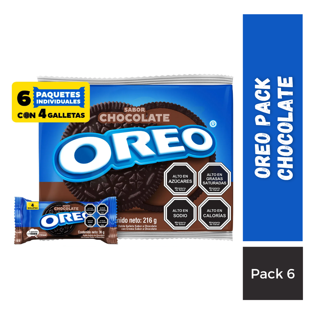 Oreo chocolate pack 6 – Prix